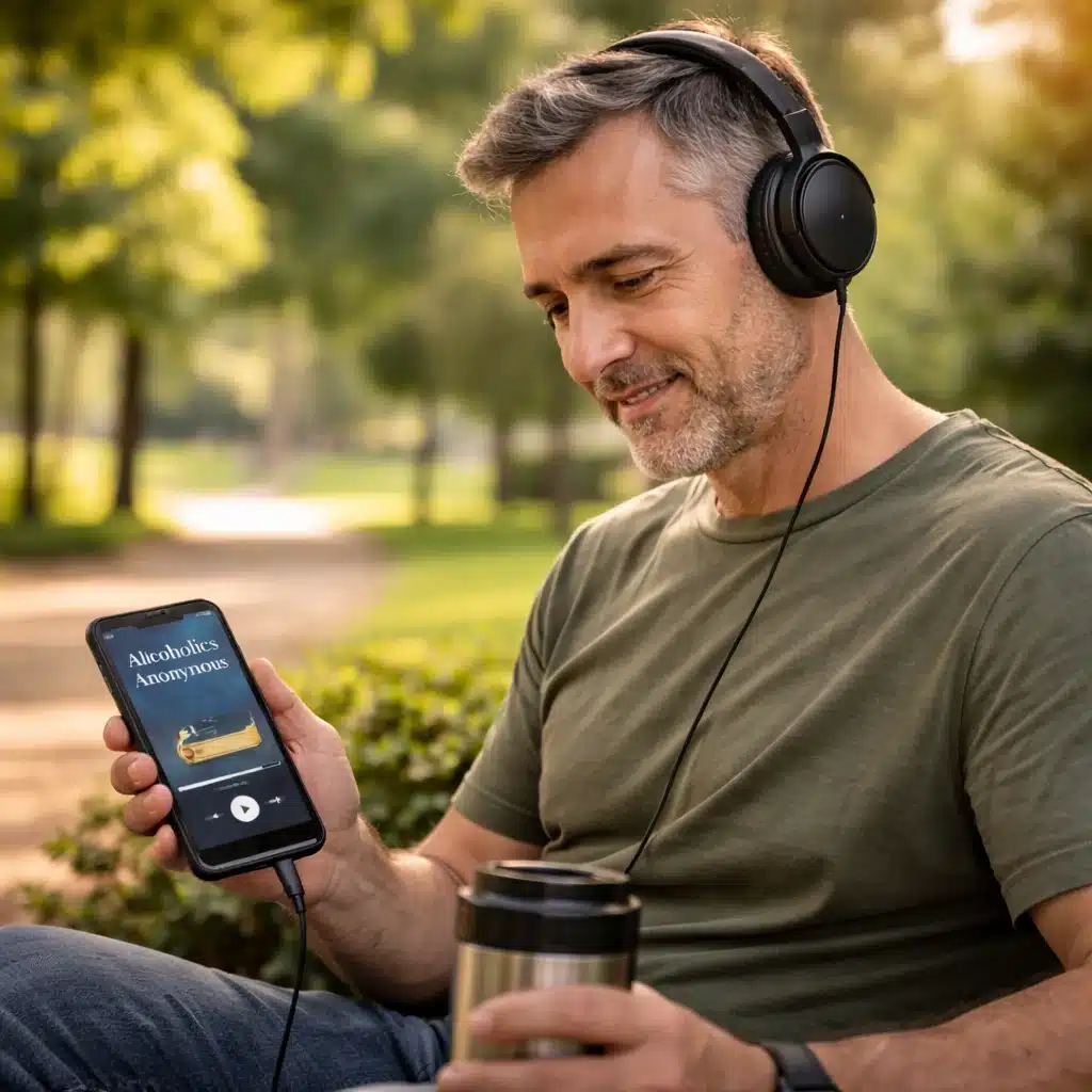 AA Audio Book: Big Book Audiobook + Safe Listening Plan